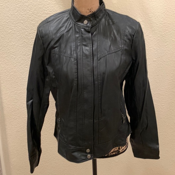 Bernardo | Jackets & Coats | Womens Bernardo Collection Faux Leather ...
